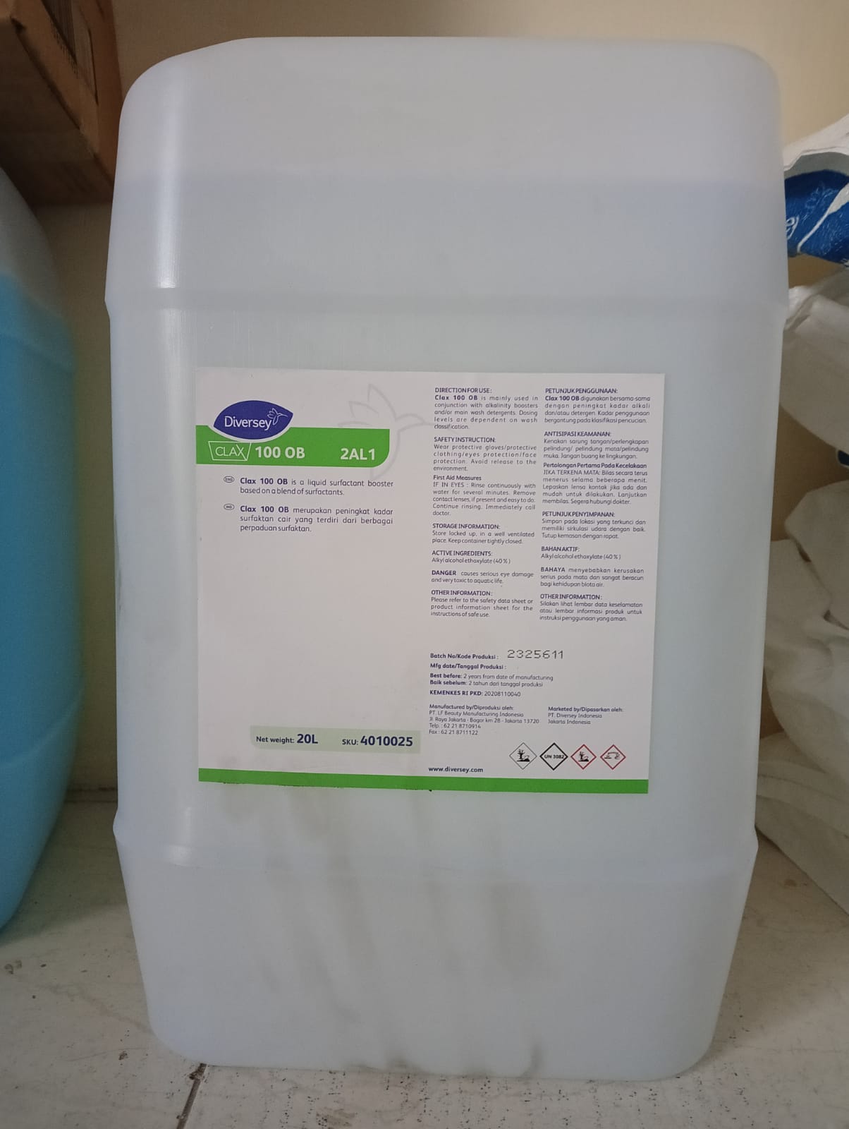 CV. Berkah Gemilang Cipta – Jual Clax 100